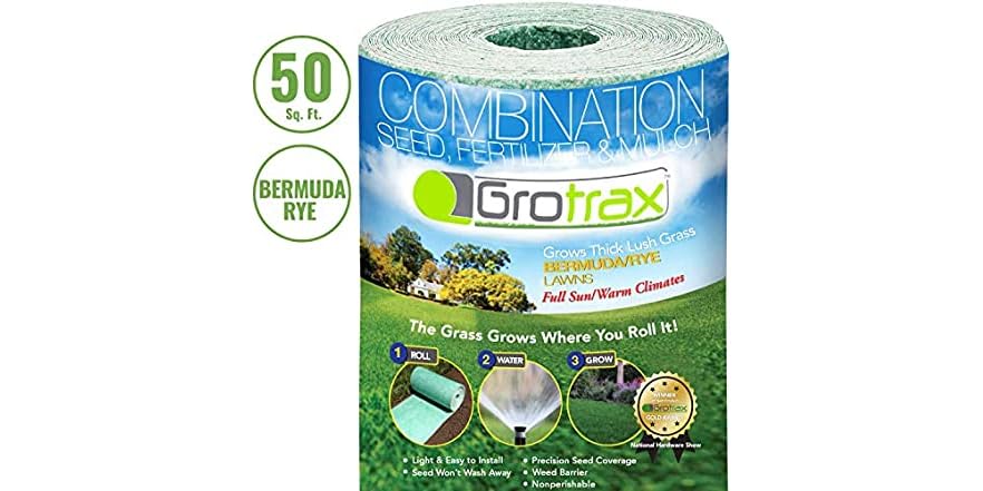 Grotrax Biodegradable Grass Seed Mat