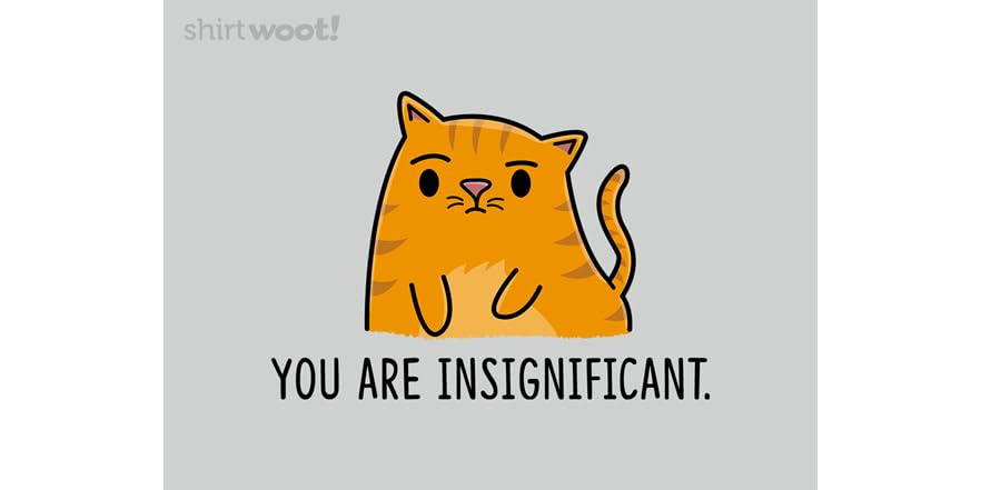 You Are Insignificant
