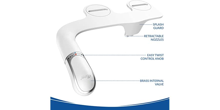 Bio Bidet by Bemis SlimTwist Spray Bidet Attachment
