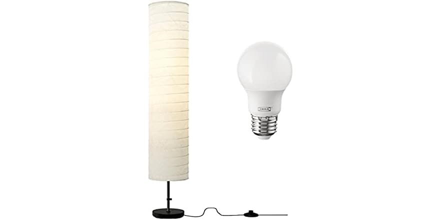 Ikea Holmo 46 Inch Floor Lamp with LED