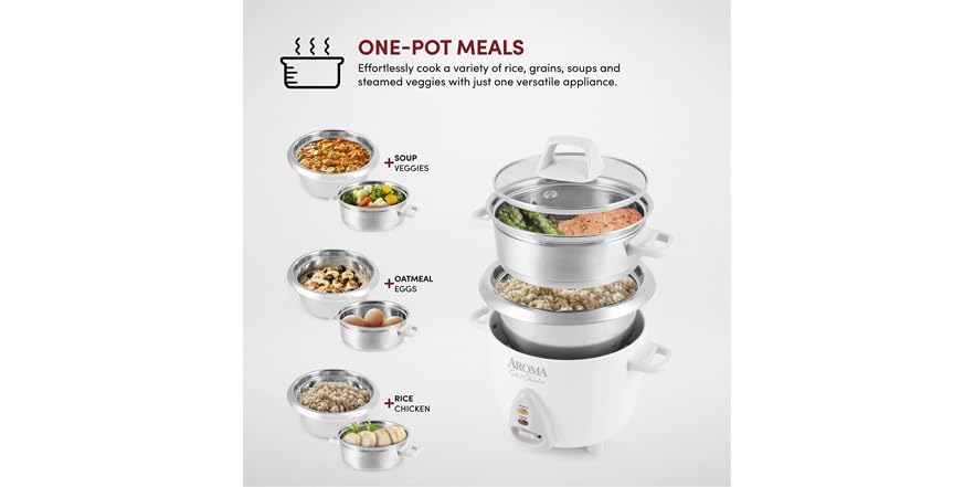 Aroma Housewares 6-Cup Rice Cooker