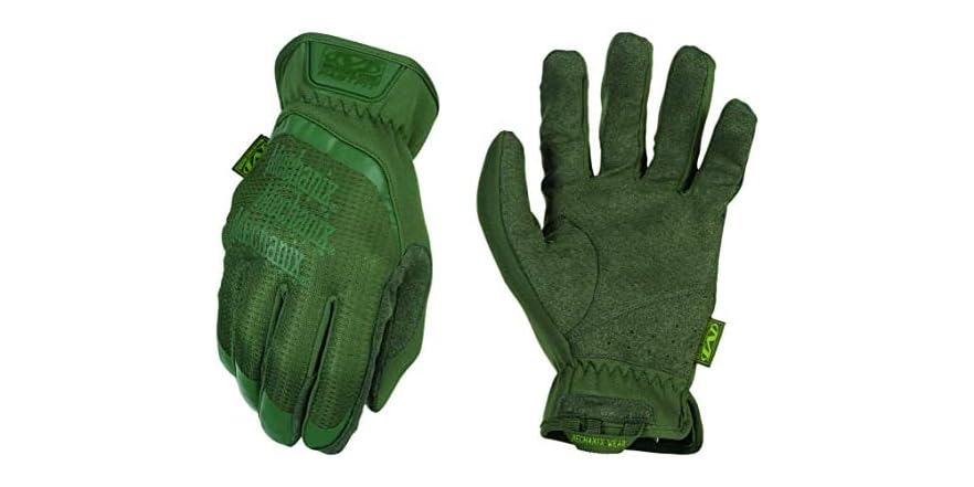 (3pr) Mechanix Wear FastFit Olive Tactical Gloves