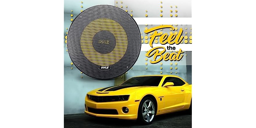 PyleUsa 600W Car Midbass Speaker System (Pair)