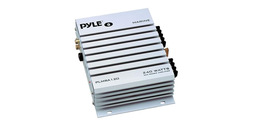 2 Channel 240 Watt Waterproof Marine Amplifier