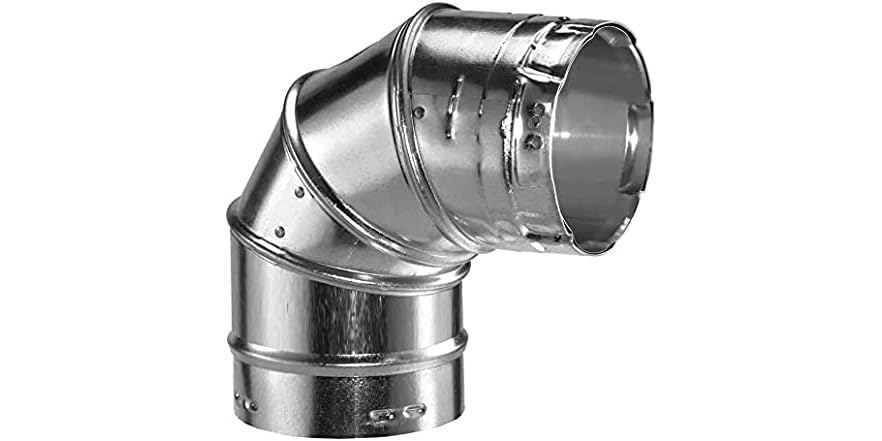 90 Degree Type B Gas Vent Elbow