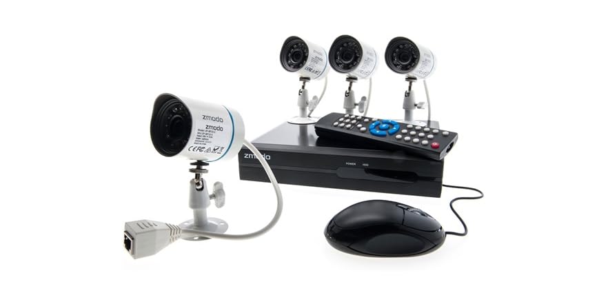 Zmodo 4-Channel All-in-One sPoE NVR Kit