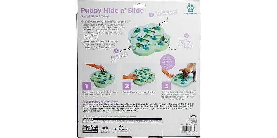 Outward Hound Puppy Hide N' Slide Puzzle