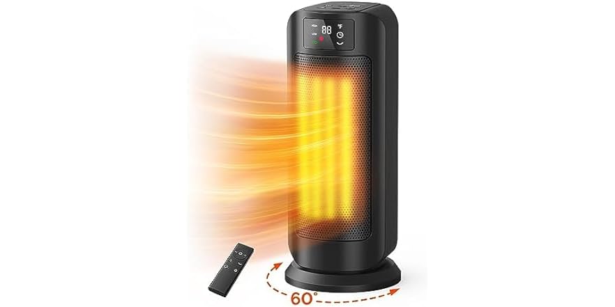 Chikit W171 1500W Portable Electric Space Heater (Open Box)