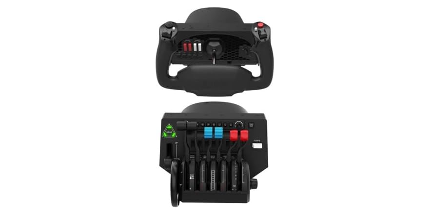Flight Controls Yoke with Bravo Throttle Quadrant
