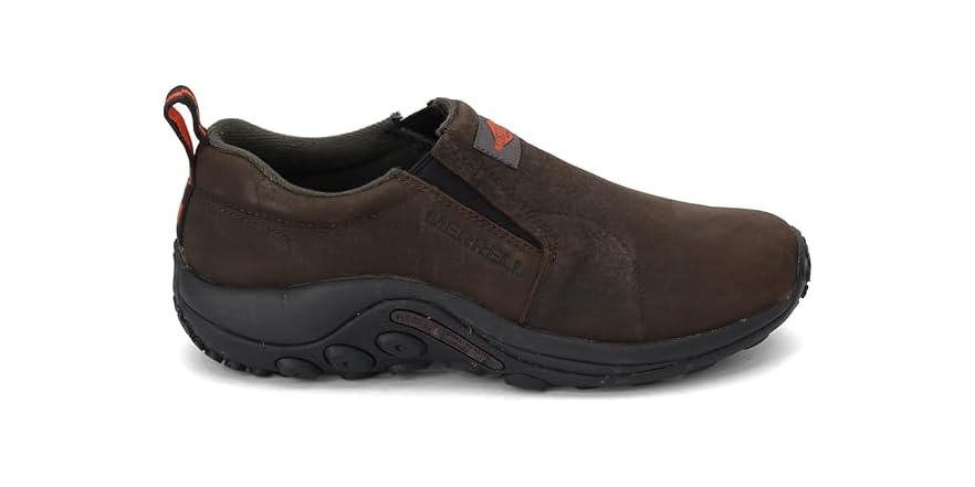 Merrell Jungle Moc Leather Slip Resistant Industrial Shoe