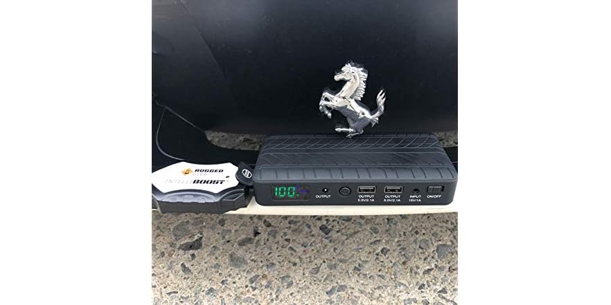 Rugged Geek RG1000 Safety Jump Starter