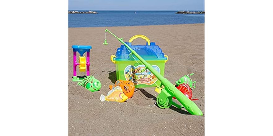 Kids Pretend Play Fishing Set