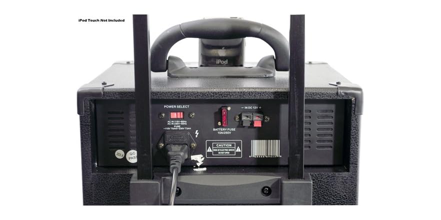 800W VHF Wireless Portable PA System