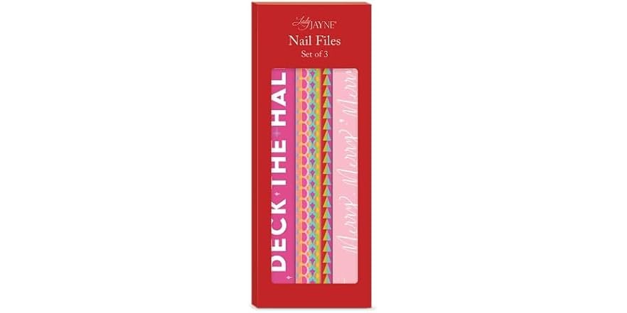 Lady Jayne Geo Pattern Holiday Nail File