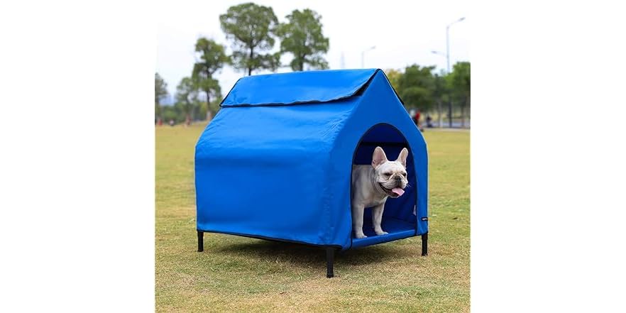 Amazon Basics Elevated Portable Pet House