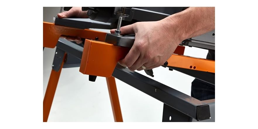 Bora Miter Saw Stand with Pedestal Roller