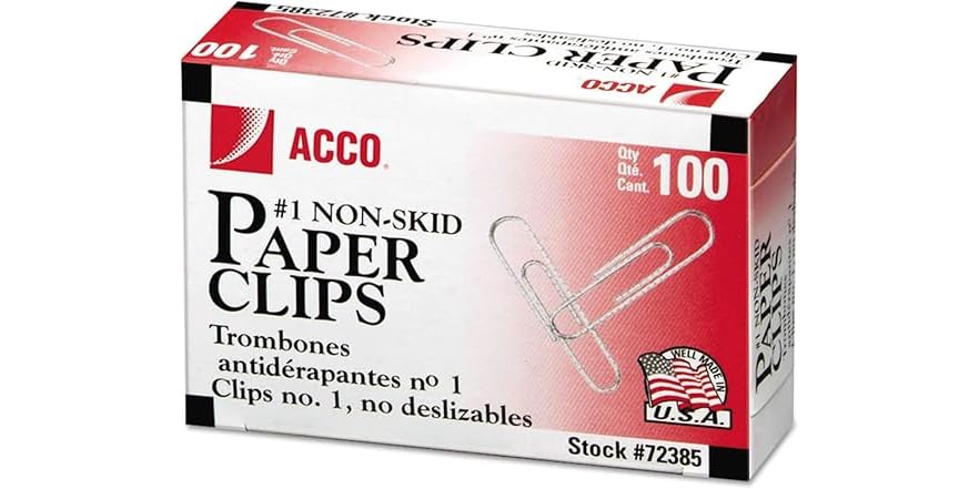 Acco Paper Clips