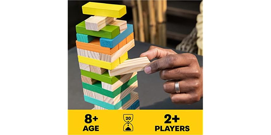 Spin Master Games Mindful Classics, Jumbling Tower 661349