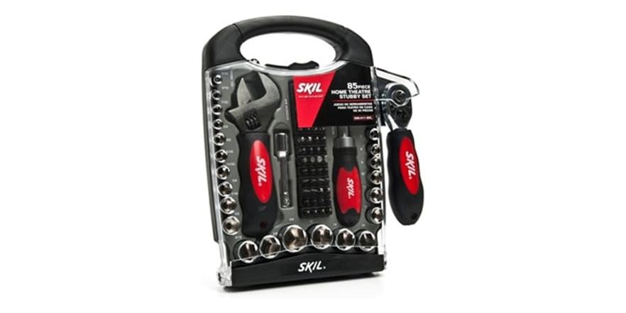 Skil 85pc Home Theatre Stubby Tool Set