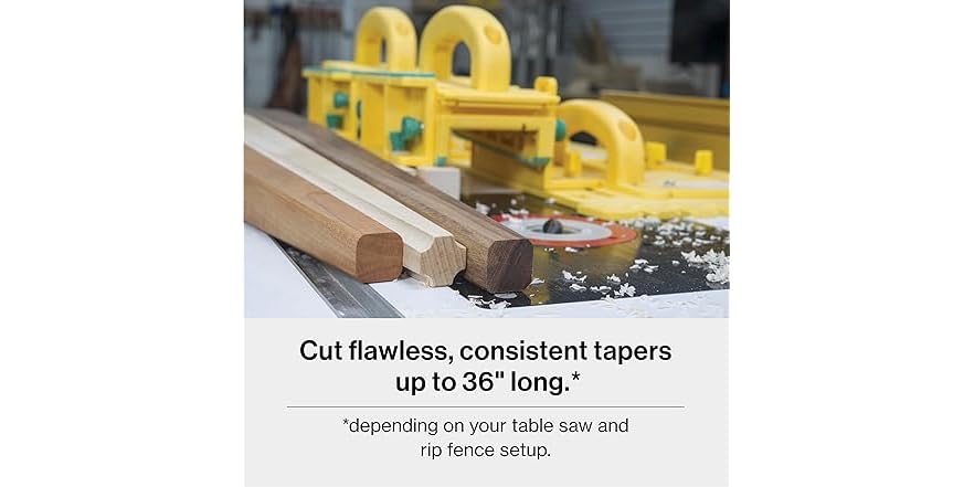 Microjig TJ-5000 Microdial Table Saw Tapering Jig