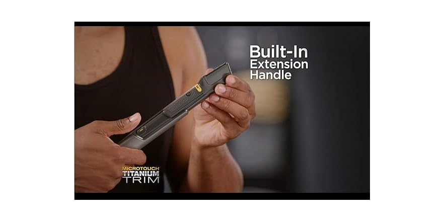 Micro Touch Titanium Trim