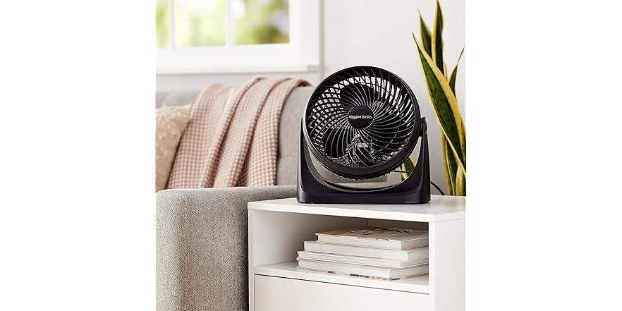 Amazon Basics 90-Degree Tilt Fan