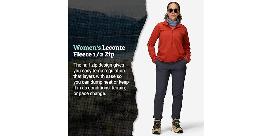 Marmot Womens Leconte 1/2 Zip Fleece