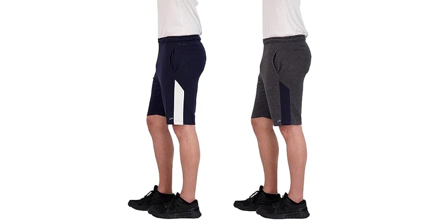 Unipro Mens 2 Pack Basketball Shorts