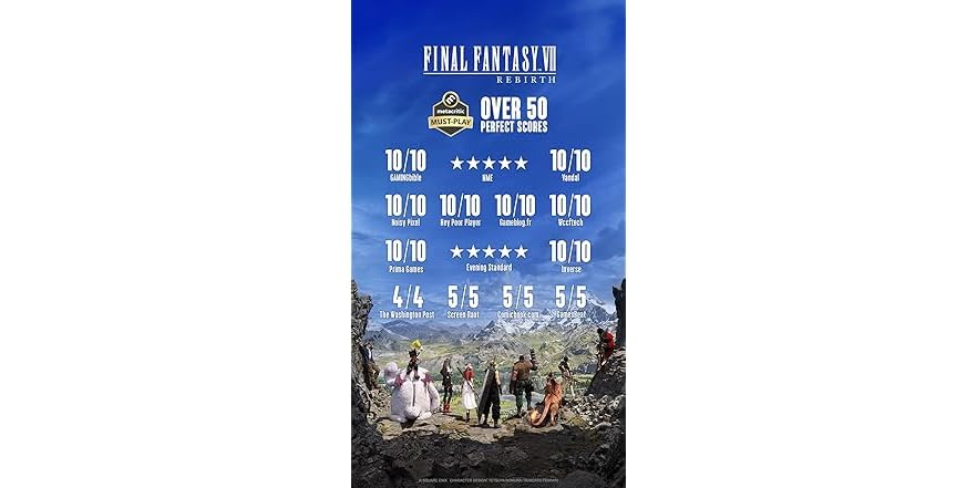 Final Fantasy VII Rebirth - Exclusive Amazon Edition