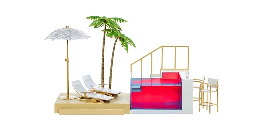 Rainbow High Color Change Pool Playset