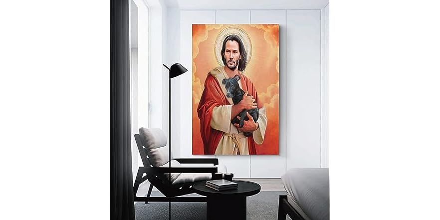 Keanu Reeves Meme Poster 12x18inch