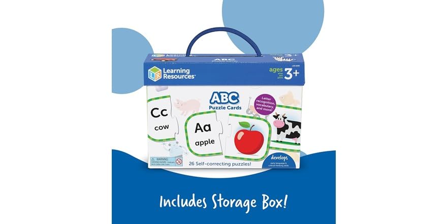 Learning Resources ABC Puzzle Cards