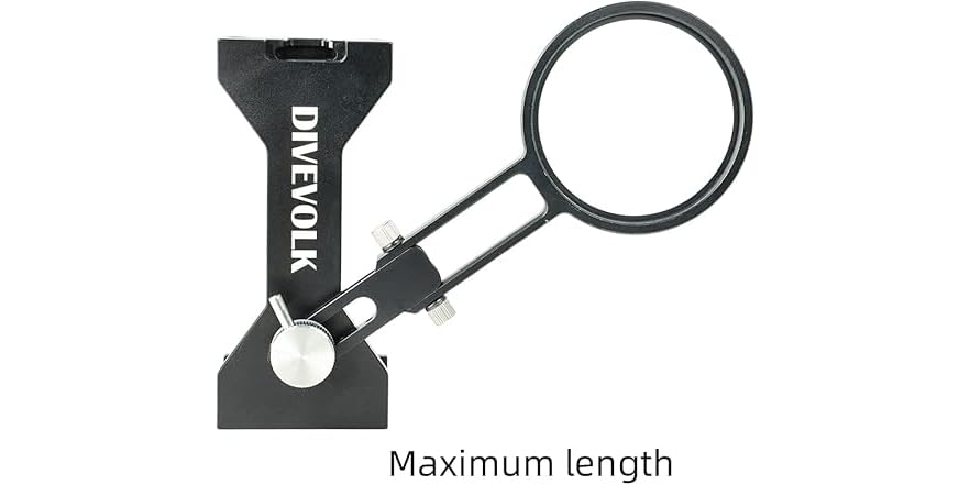 DIVEVOLK Expansion Clamp with 67mm Lens