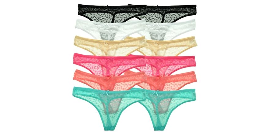 Leopard-Print G-String | 12-Pack