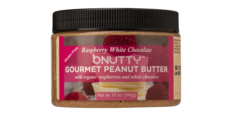 (6 Pack) bNutty Gourmet Peanut Butter