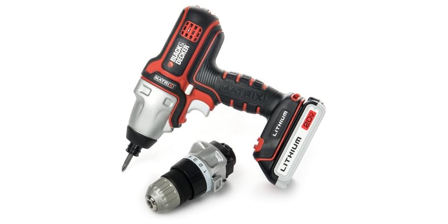 Black & Decker Matrix Drill & Router Kit