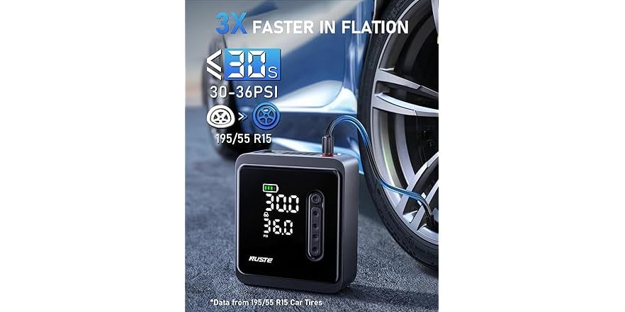 NUSTE 150 PSI Tire Inflator