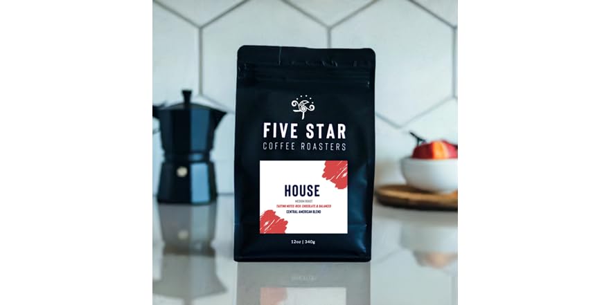 (3 Pack) Five Star Coffee Roasters Whole Bean