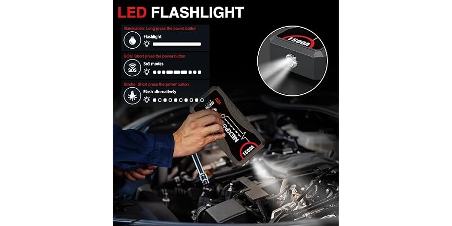 NEXPOW 1500A Jump Starter