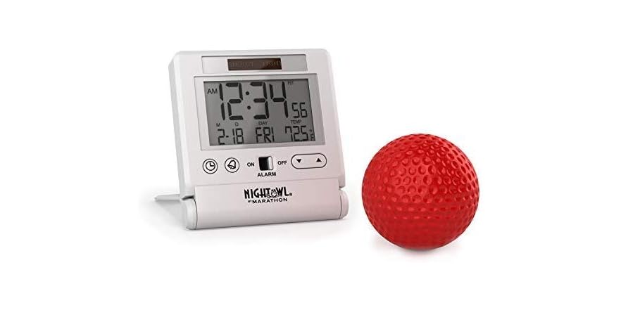Marathon Atomic Travel Alarm Clock