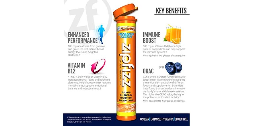 Zipfizz Healthy Energy Drink Mix