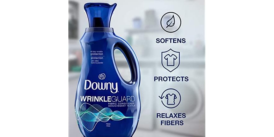 Downy Wrinkleguard Liquid Fabric Softener