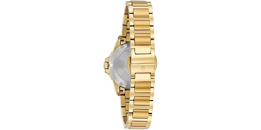 Bulova Marine Star Gold-Tone Ladies Watch 98R235