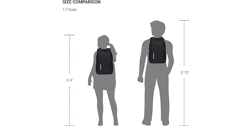 SwissGear 17" Compact Laptop Backpack