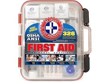 Osha Ansi Osha First Aid Kit 326 Pieces