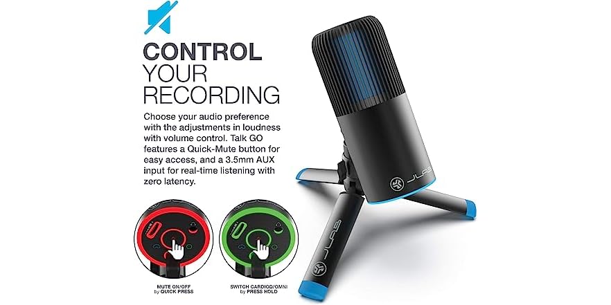 (NEW) JLab Talk Go USB Microphone