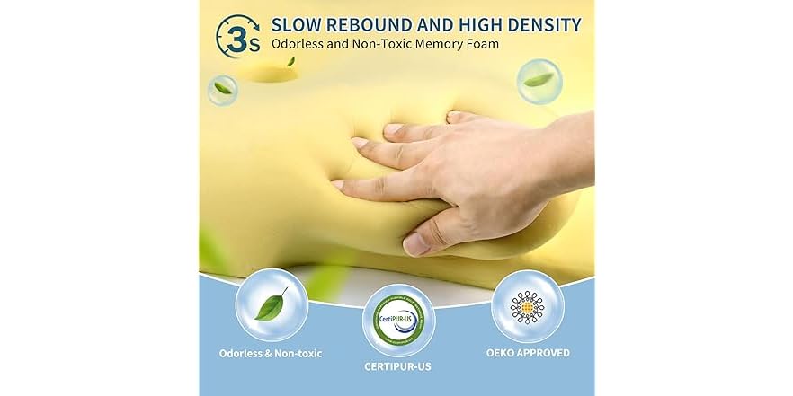 HAMYODO cervical neck pillow