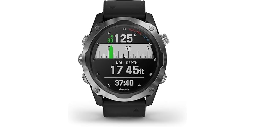 (NEW) Garmin Descent Mk2 Watch-Style Dive Computer
