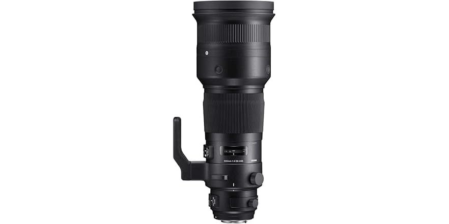 (NEW) Sigma 500mm f/4 DG OS HSM Sports Lens for Nikon F (Open Box)