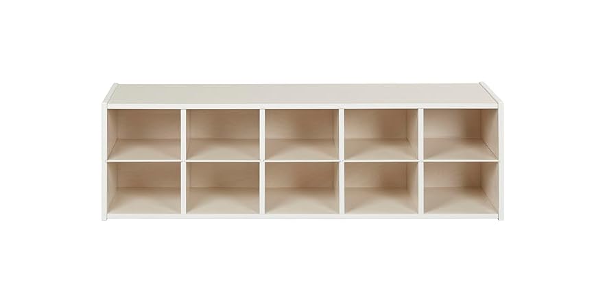 ECR4Kids Streamline 10 Cubby Tray Storage